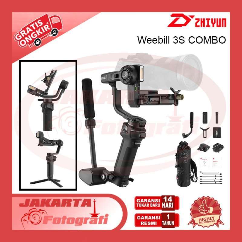 Promo Zhiyun Weebill 3s Combo Gimbal Stabilizer Diskon 8% Di Seller ...