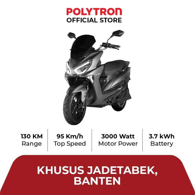 Promo Subsidi Polytron Fox R Electric Sepeda Motor Listrik - Otr ...