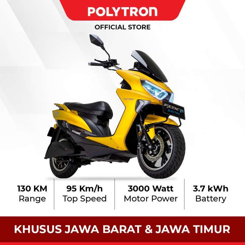 Jual (bantuan Pemerintah) Polytron Fox R Electric Sepeda Motor Listrik ...