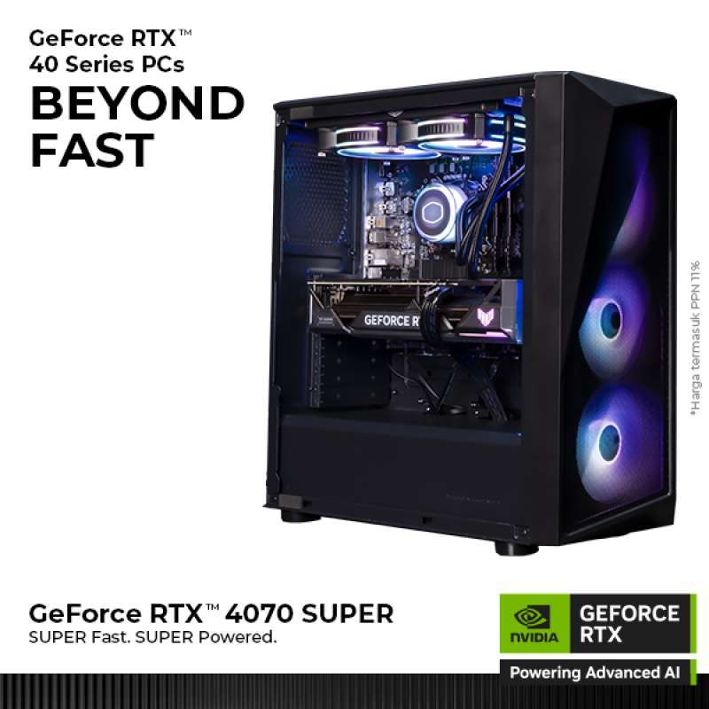 Jual Pc Gaming Myth Alder 7 Geforce Rtx 4070 Super Di Seller Nvidia Geforce Official Store ...