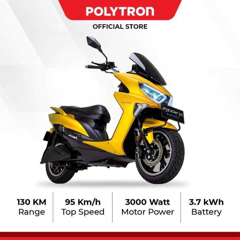 Jual (BANTUAN PEMERINTAH) Polytron Fox R Electric Sepeda Motor Listrik ...