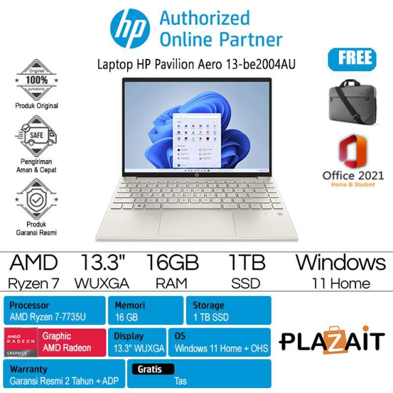 Jual Pavilion Aero Win11 Original Murah - Harga Diskon Juli 2024 | Blibli