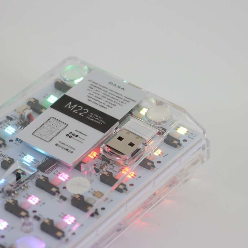 Jual Rexus Daxa M22 Numpad Numeric Wireless Mechanical Keyboard ...