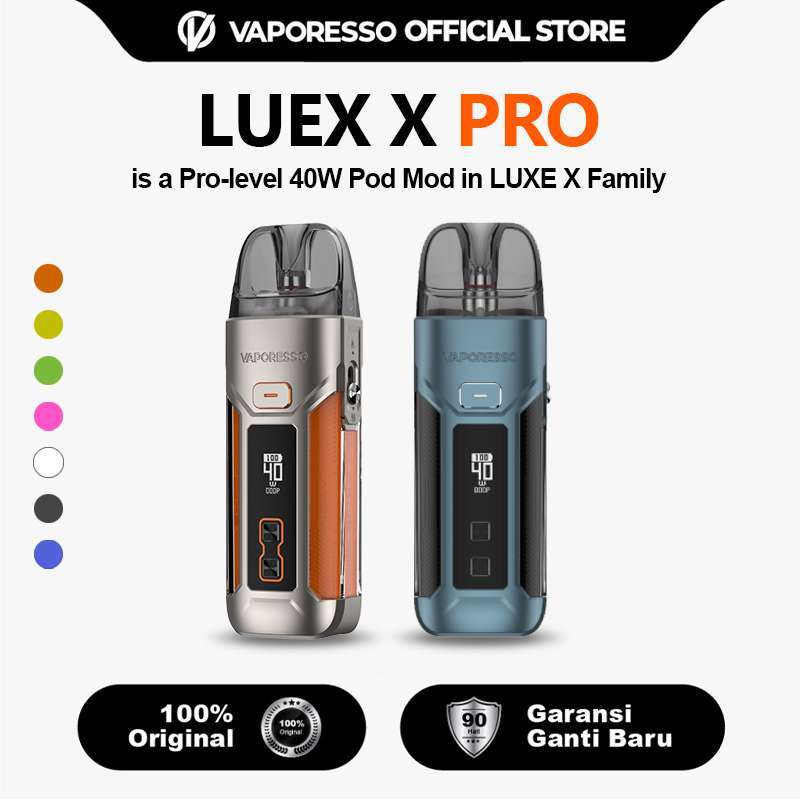 Jual Vaporesso Luxe X Pro Mod Kit 1500mah 40w 100% Original Di Seller ...