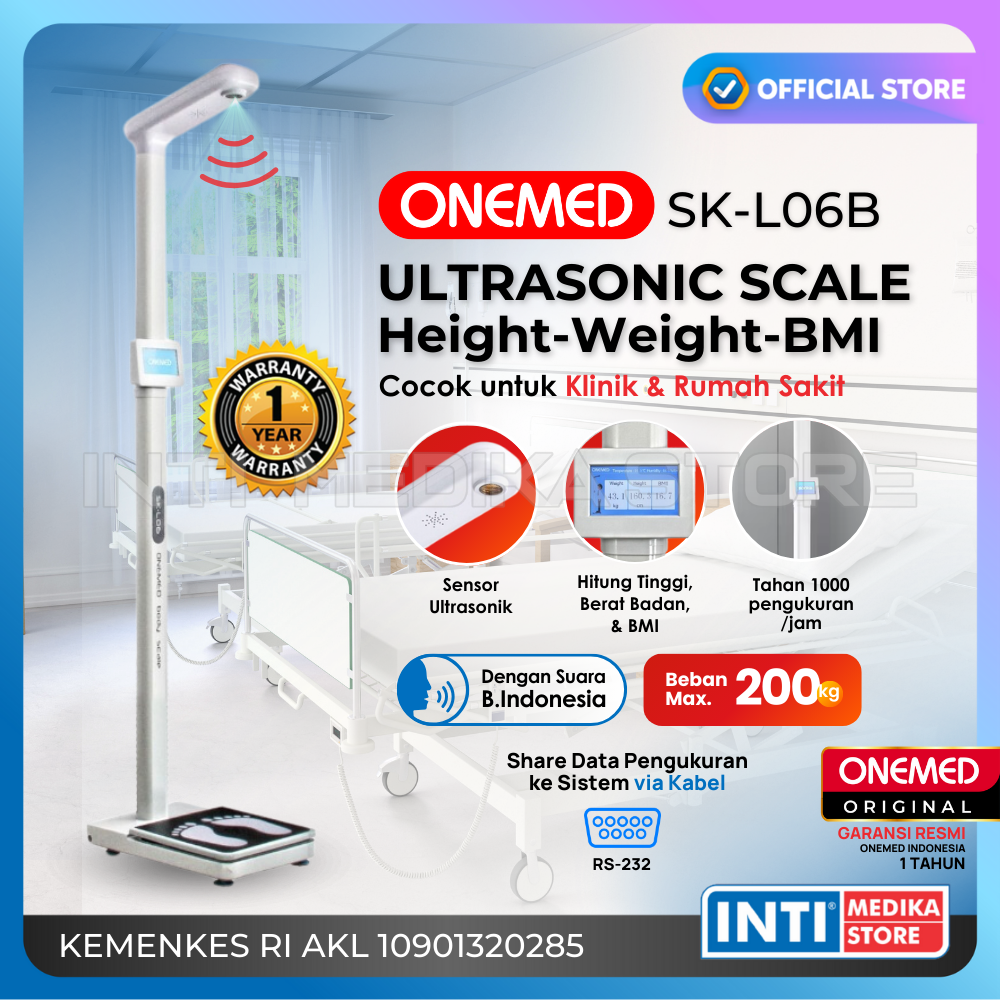 Promo Onemed - Timbangan Check Up Klinik Rumah Sakit + Tinggi Badan ...