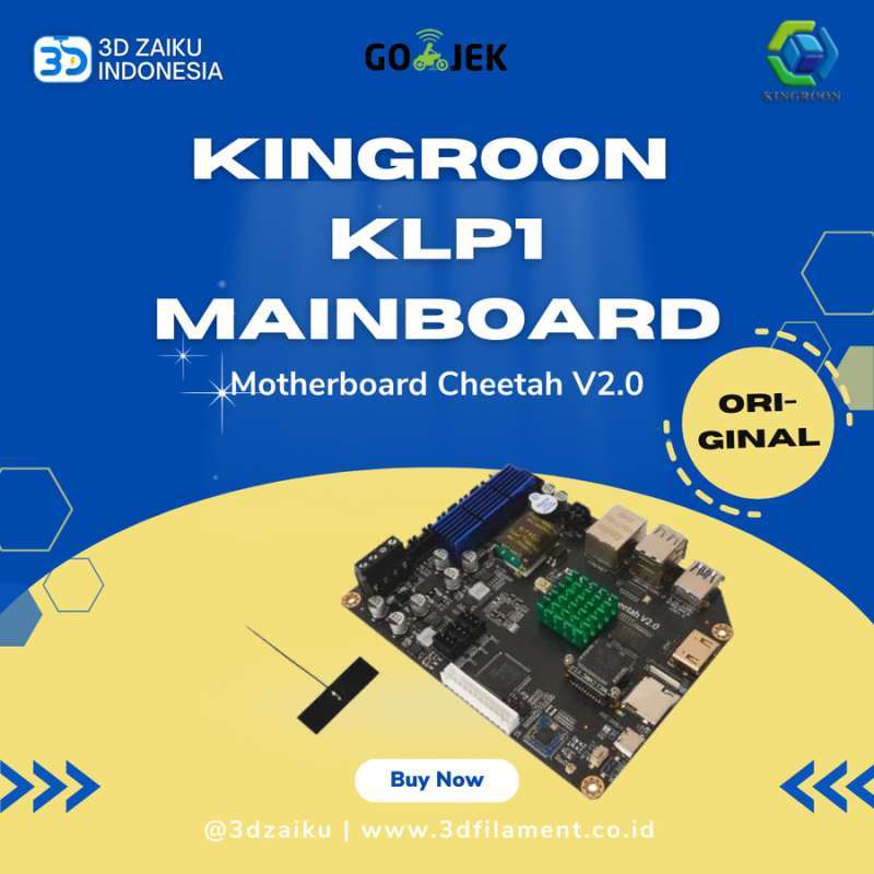 Jual Original Kingroon Klp1 Mainboard Motherboard Cheetah V2.0 Di Seller 3d Zaiku - Kedaung Kali ...