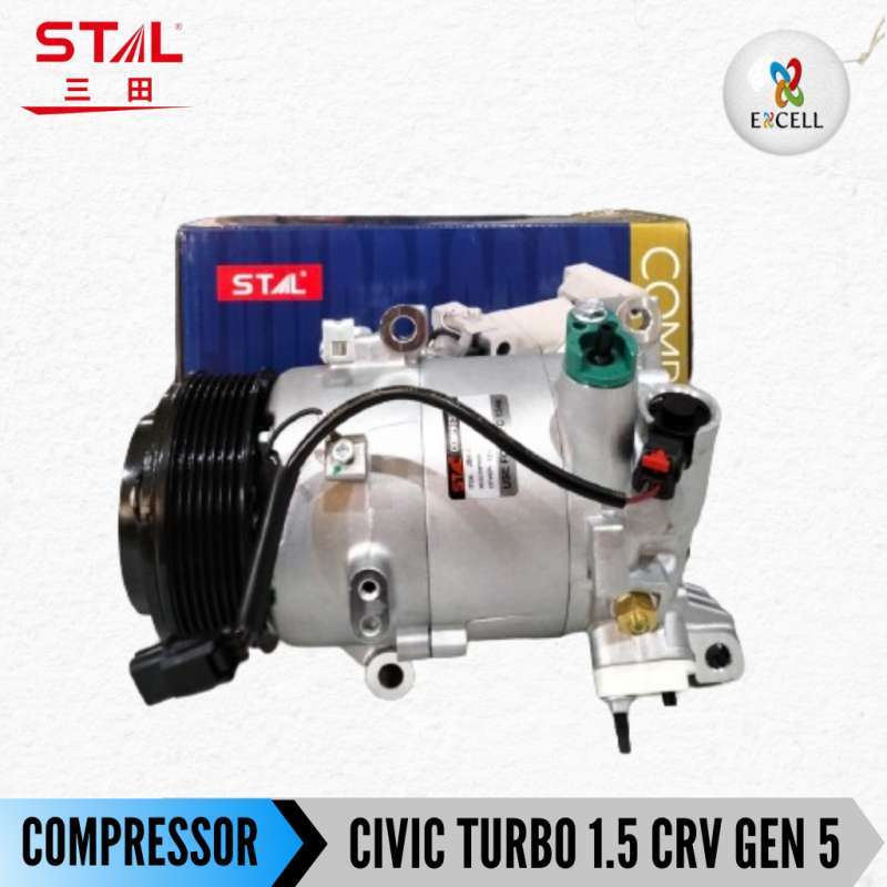 Jual Compressor Kompresor Ac Mobil Honda Civic Turbo 1.5 Crv Gen 5 Di Seller Excell - Tanjung ...