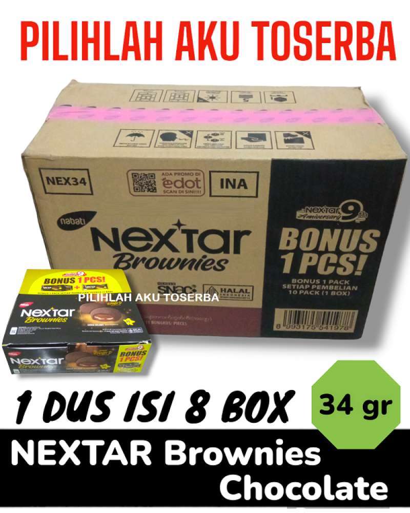 Jual Nextar Brownies 1 Dus Termurah - Harga Grosir Terupdate Hari Ini ...