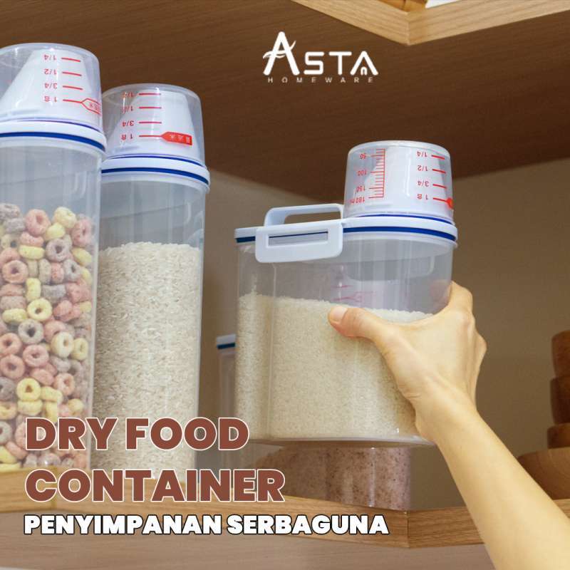 Promo ASTA Homeware Toples Penyimpanan Makanan / Kontainer Makanan ...