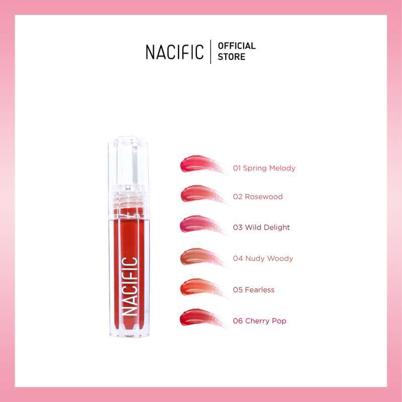 Promo Nacific Shine Mood Lip Stain Diskon 46% Di Seller Nacific ...