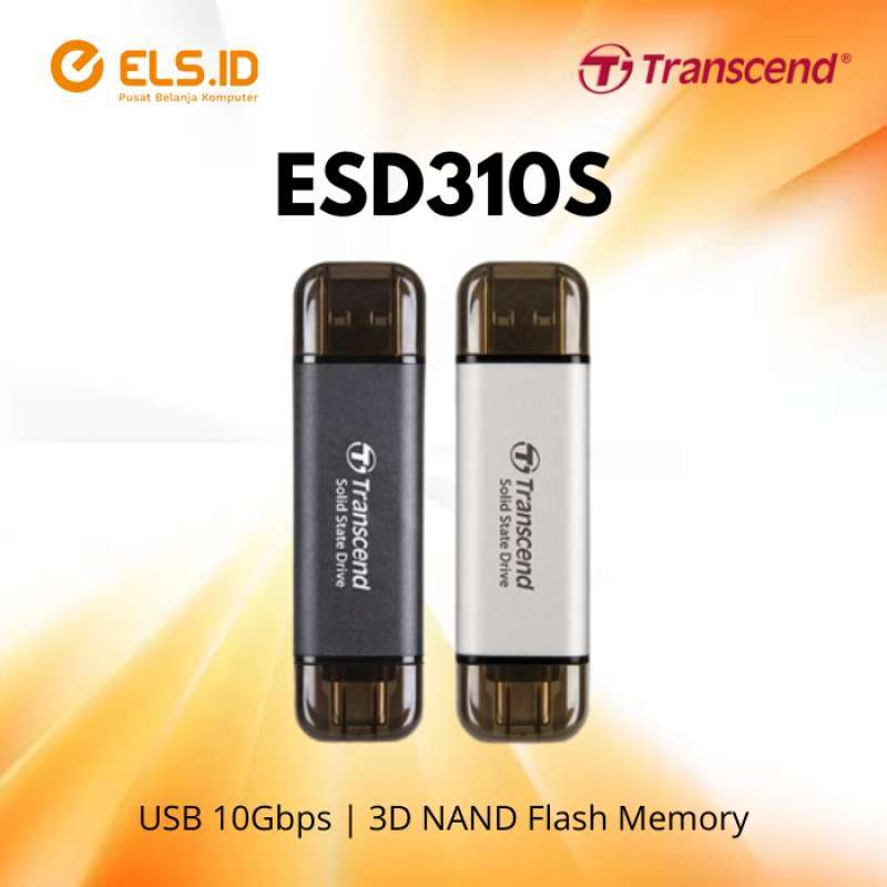 Jual Transcend Esd310s Portable Ssd (dual Usb Type A & Type C) - 512gb ...