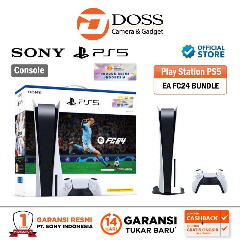 Jual PlayStation 5 Disk Edition - EA FC24 Bundle di Seller DOSS Bandung Official Store - Doss ...