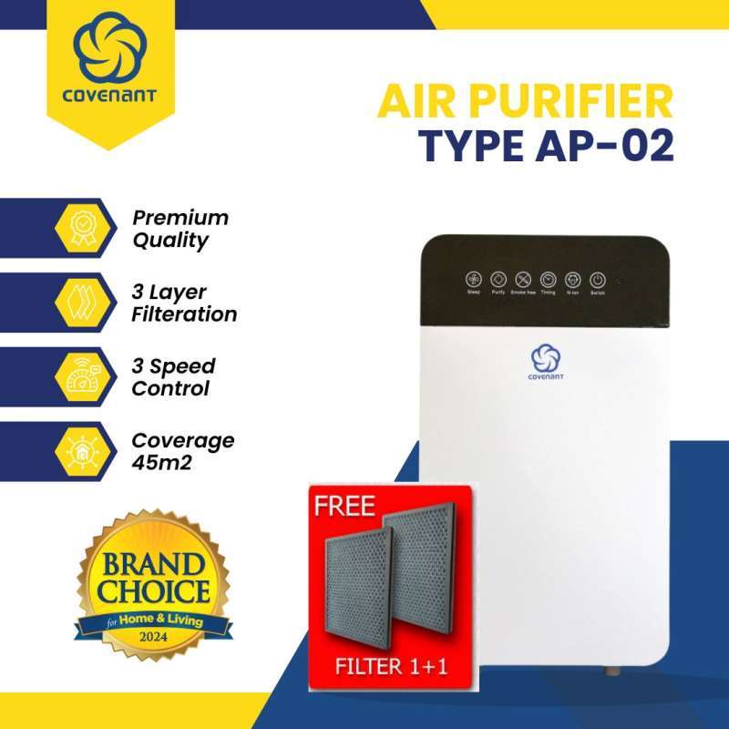 Jual Covenant Air Purifier Ap-02 Promo Pembersih Udara Dengan Hepa Filter Di Seller Covenant ...
