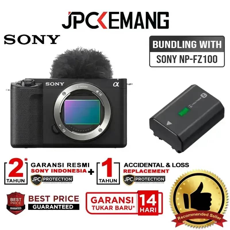 Promo Jpc Kemang Sony Zv-e1 Body Only Mirrorless Camera Sony Zve1 Zve 1 ...