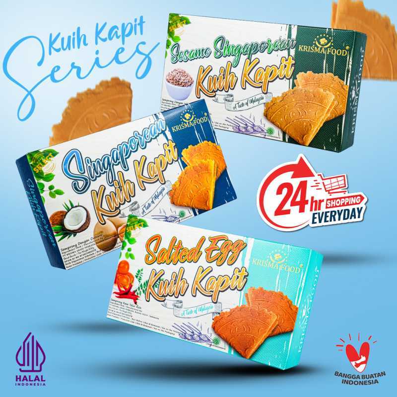 Jual Salted Egg Kuih Kapit (ganda) Di Seller Krisma Food - Kosambi ...