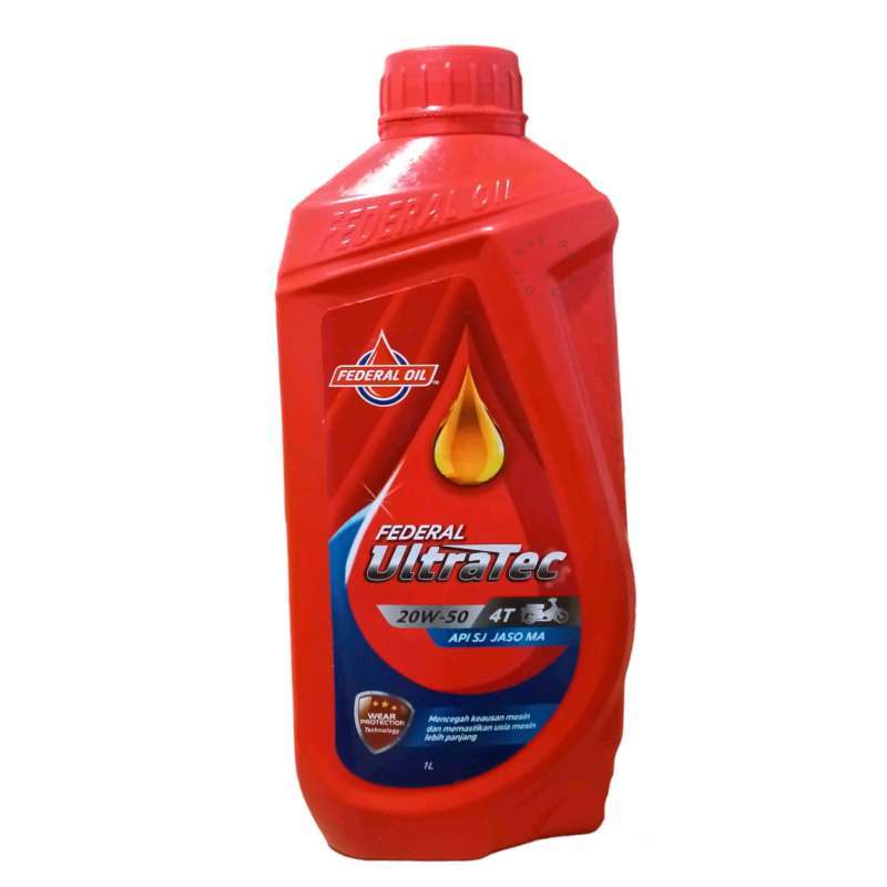 Jual Federal Oil Federal Ultratec [1 L] Oli Motor Bebek & Sport Di ...