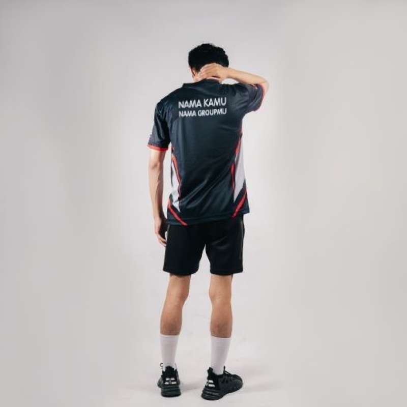 Promo Kaos Jersey Badminton Bulutangkis Volly Futsal Basket Sepak Bola ...