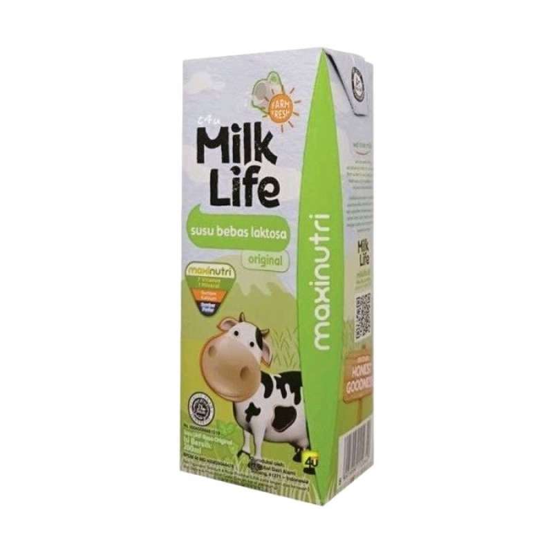 Jual Milk Life UHT 200 ml - Susu Sapi Milklife - Susu Segar Rasa Chocolate / Strawberry / Plain ...
