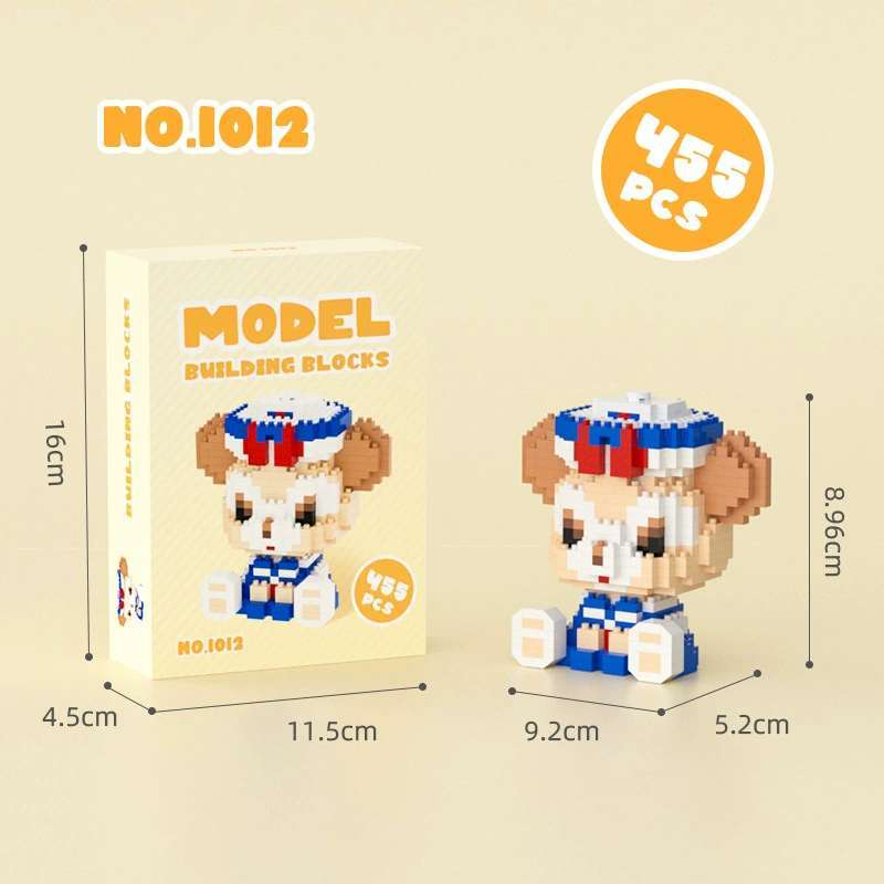 Jual Duffy Mickey Tom & Jerry Nanoblock Miniblock Lego Mainan Balok ...
