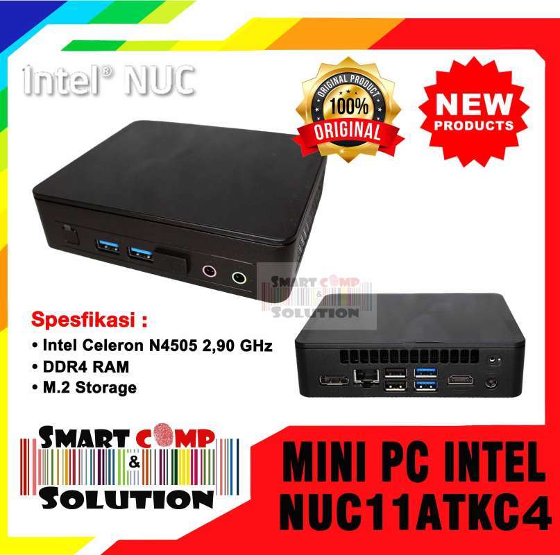Jual Komputer Mini Pc Intel Nuc Nuc Atkc Wh Celeron Windows Di Seller Smart Comp Solution
