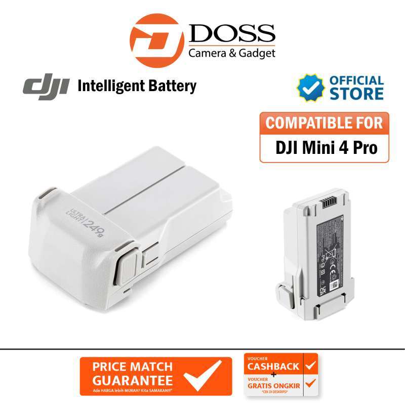 Jual Dji Mini 4 Pro Intelligent Battery Original Murah - Harga Diskon ...