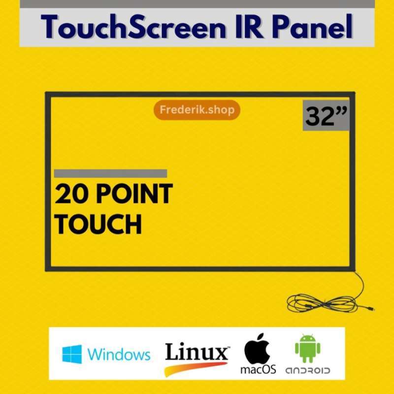 Promo Touch Screen IR Overlay Panel 32 inch atau Touchscreen Overlay ...