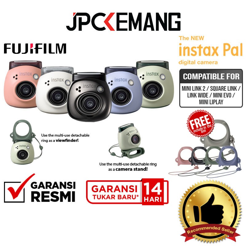 Promo Jpc Kemang Fujifilm Instax Pal Digital Camera Fuji Garansi Resmi ...