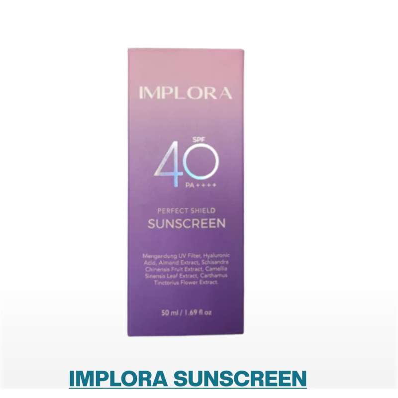 Jual Implora Sunscreen Spf 40pa++++ (50ml) Di Seller Ratu Cosmetic8 ...