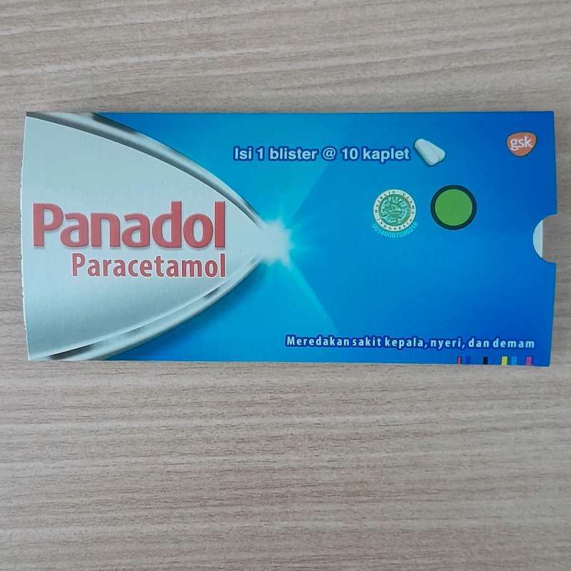 Jual Panadol Paracetamol Obat Kesehatan Biru [1 Blister/10 Kaplet] di ...