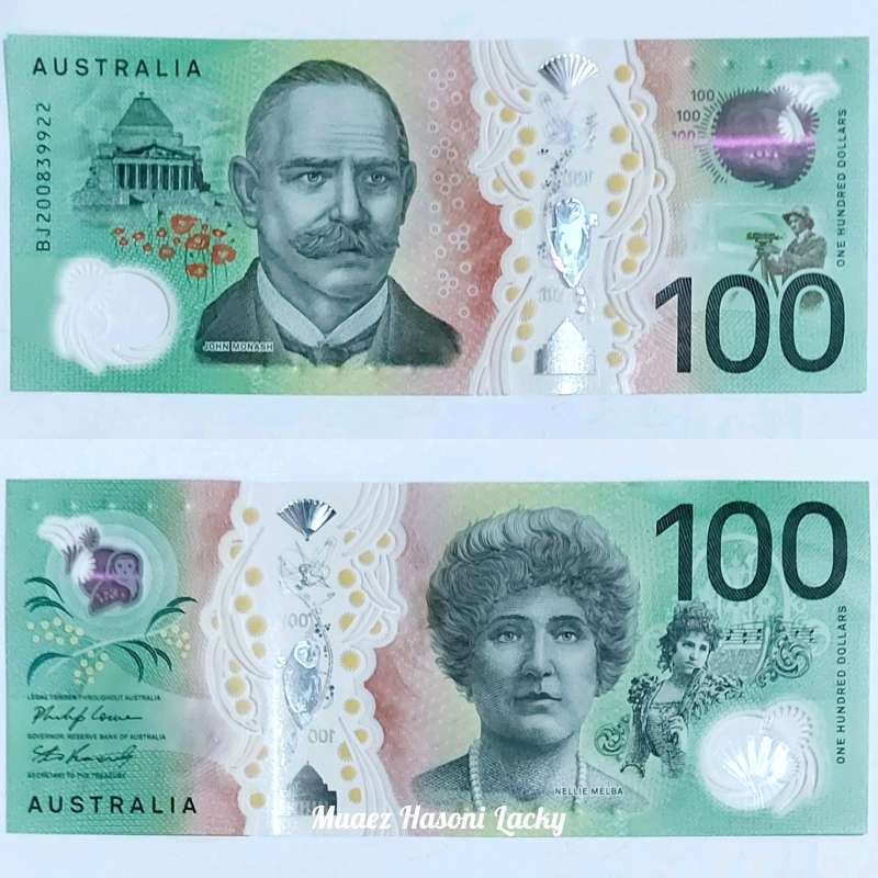 Jual Koleksi Australia Pecahan 100 Dolar Polymer Original Di Seller ...