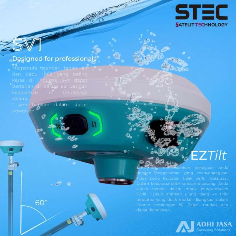 Jual Gps Geodetik Gnss Rtk Satelit Sv1 Technology - Statik Imu Smart ...