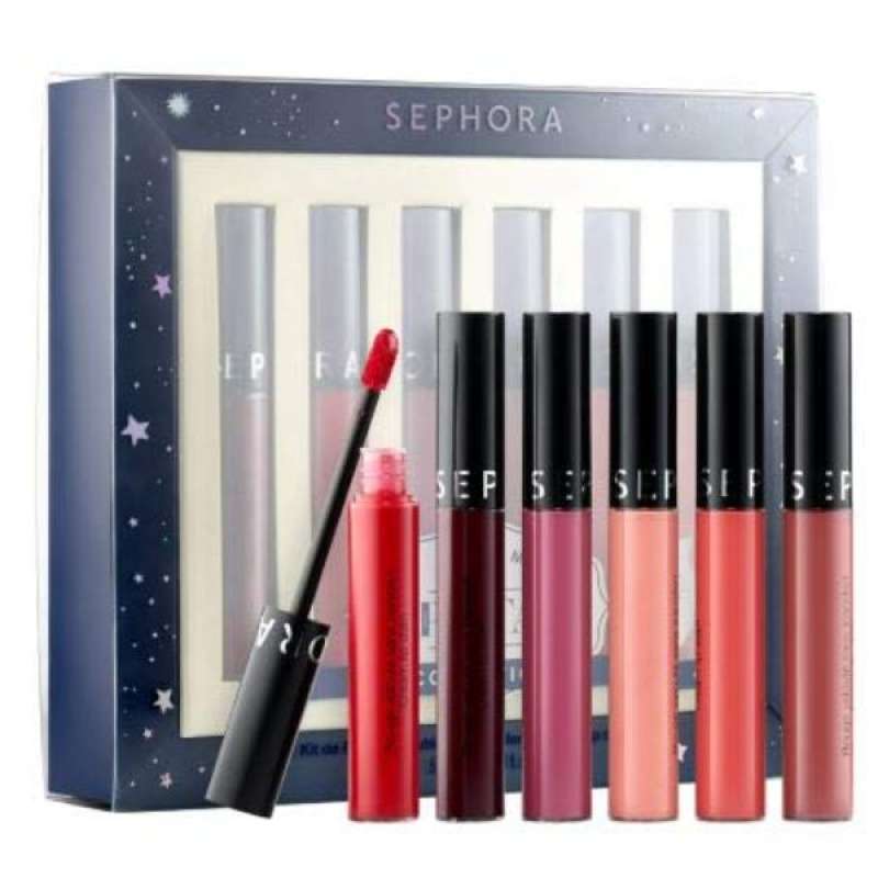 Jual Sephora Cream Lip Stain Collection Set of 6 di Seller Exborders ...
