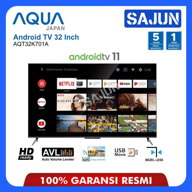 TV Aqua 32 Inch - Harga Terbaru Juni 2024 | Blibli