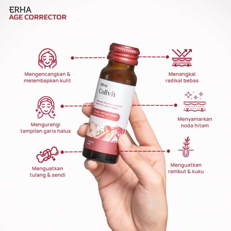 Jual Erha Age Corrector Collvit Drink - Minuman Kolagen Anti Aging Bpom ...