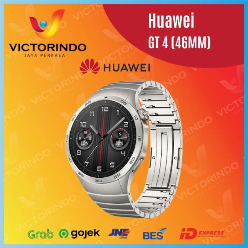 Jual Huawei Watch Gt 4 (46mm) Phoinix Grey Steel (stainless) - Garansi ...