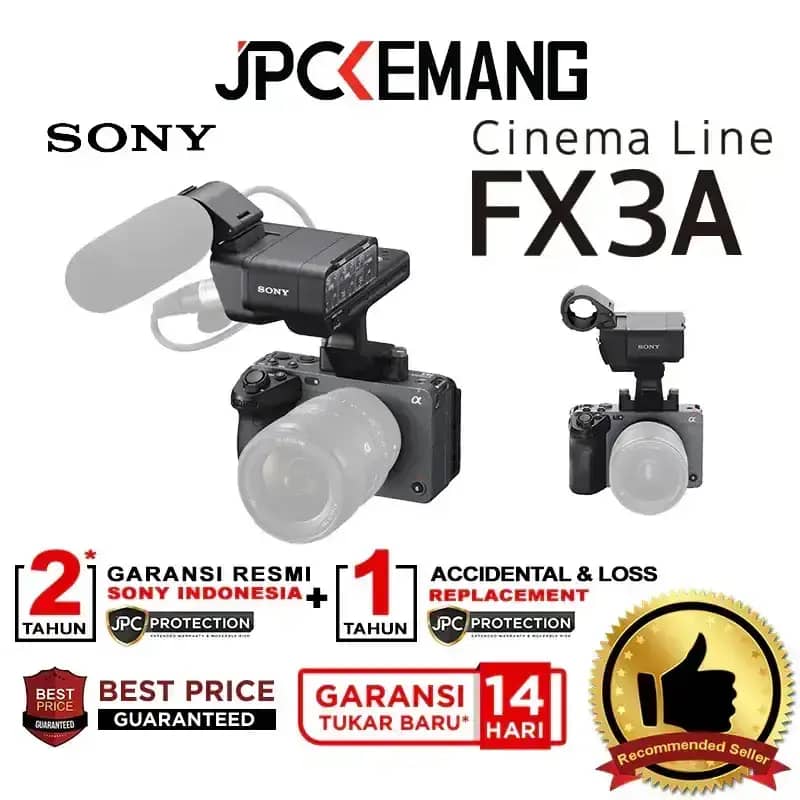 Promo Jpc Kemang Sony Fx3a Full Frame Cinema Line Camera Sony Fx3 A ...