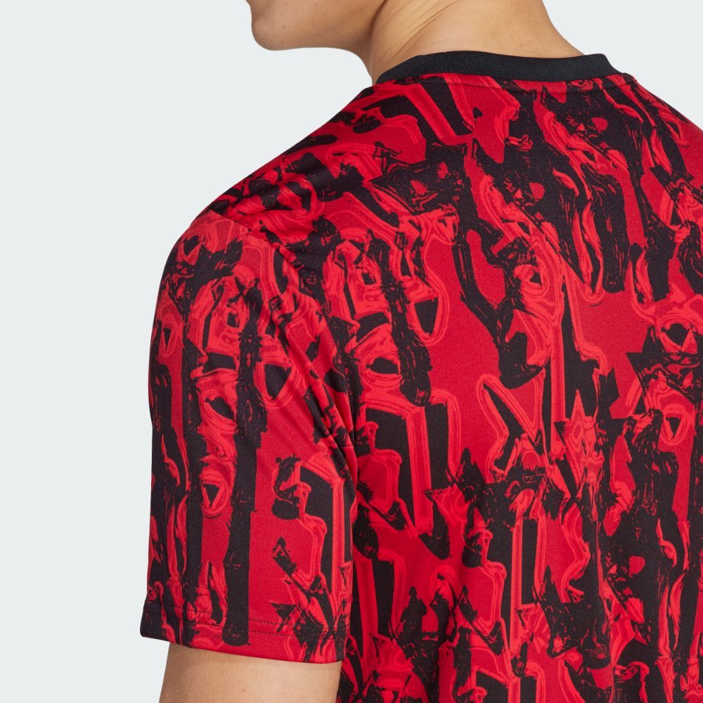 Promo adidas Men Football Jersey Pre-Match Manchester United Baju Bola ...