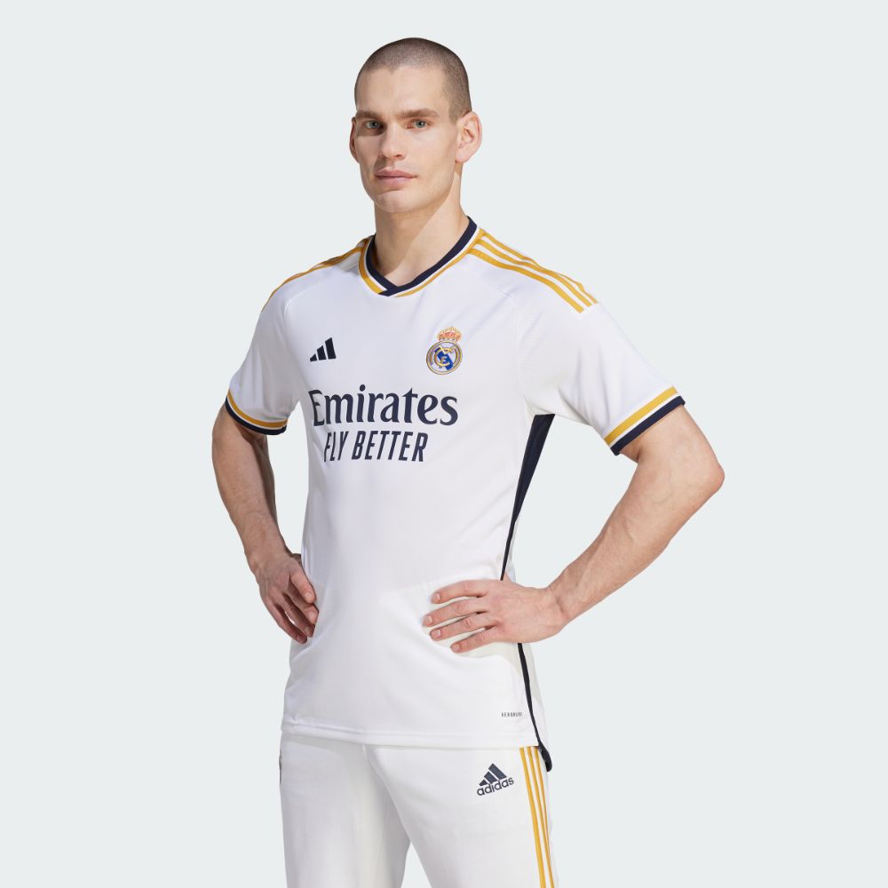 Jual Adidas Men Football Home Jersey Real Madrid 23/24 Baju Bola Pria ...