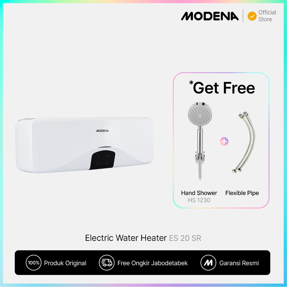 Promo Modena Electric Water Heater - Es 20sr ( 20 Liter) Diskon 15% Di ...