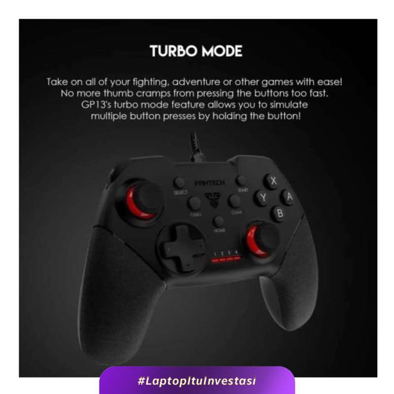 Promo Fantech Wgp13 Wireless Gaming Controller Gamepad Joystick Usb ...