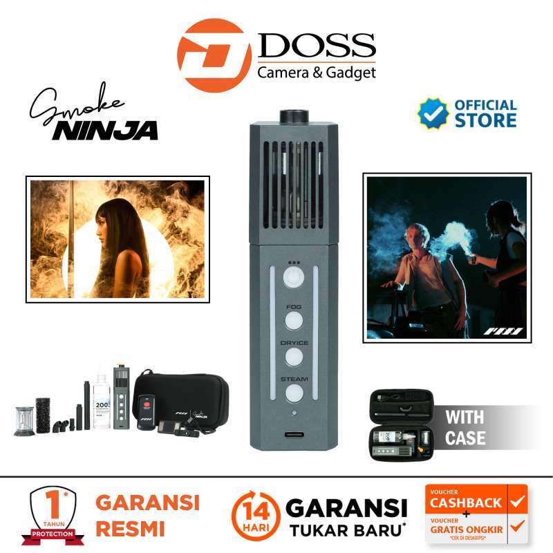 Jual Smoke NINJA Next-Gen Portable Smoke Machine for Photography ...