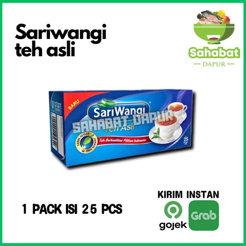 Jual Teh Sari Wangi 1 Pack Isi 25 Tea Bag - Sahabatdapur Di Seller Sahabatdapur - Cipondoh, Kota ...