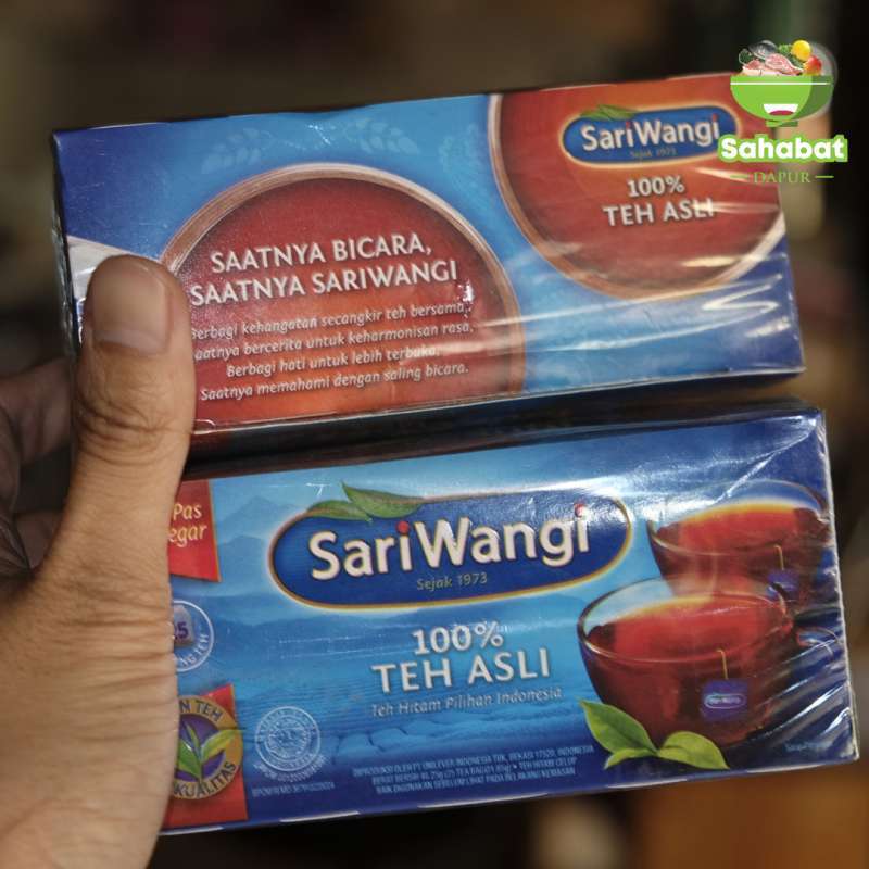 Jual Teh Sari Wangi 1 Pack Isi 25 Tea Bag - Sahabatdapur Di Seller ...