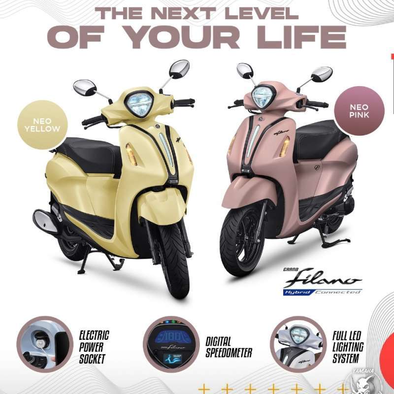 Jual Yamaha Grand Filano Neo Hybrid - Jakarta Mauve Pink Di Seller ...