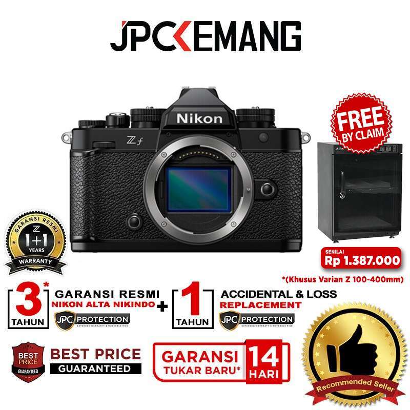 Promo Jpc Kemang Nikon Zf Body Only Mirrorless Camera Nikon Z F Garansi ...