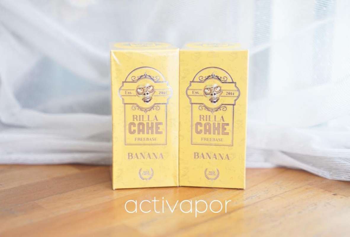 Jual Cakerilla V3 Banana Cheese Cake 60ml Liquid Vape Rilla Cake Creamy ...