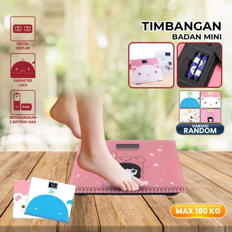 Timbangan Badan Digital Cartoon Lengkap Harga Terbaru April 2024 | Blibli