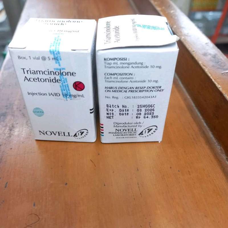 Triamcinolone Acetonide Injeksi 10 Mg Ml Lengkap Harga Terbaru Juni ...