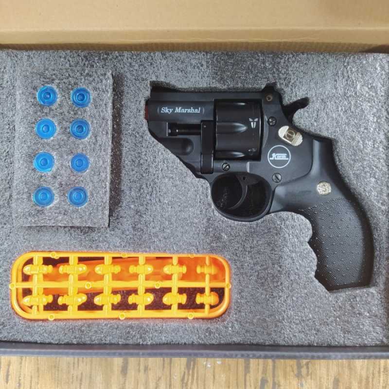 Jual Korth Arms Sky Marshal 9Mm Revo Toys Dart Nerf Semi Auto Full ...