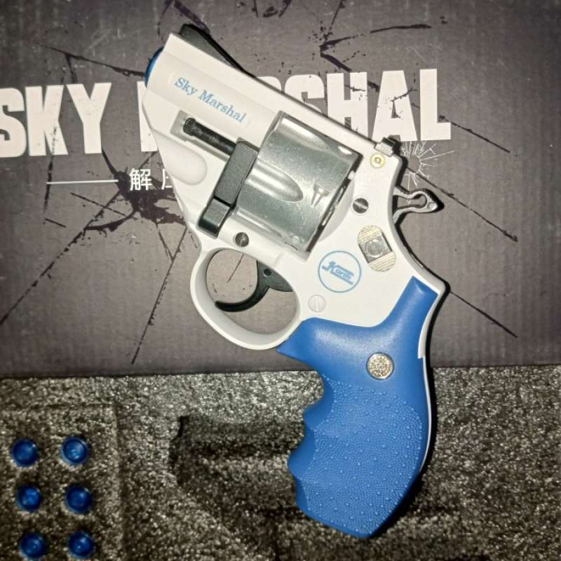 Jual Korth Arms Sky Marshal 9Mm Revo Toys Dart Nerf Semi Auto Full ...